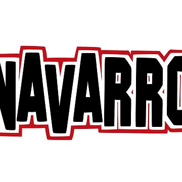 "Navarro Cheer Logo - Black" Sticker for Sale by zornberries | Redbubble