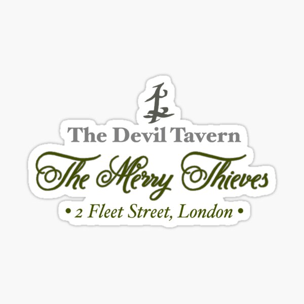 "The Merry Thieves" Sticker for Sale by aileenmbergin | Redbubble