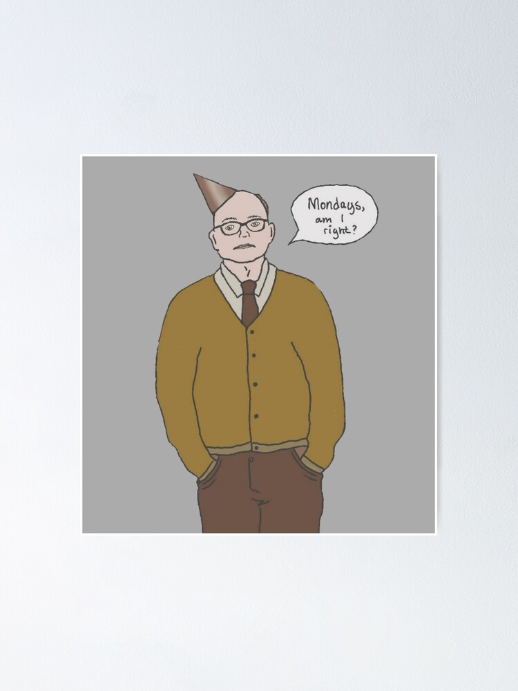 "Colin Robinson" Poster by BizarroShelly | Redbubble