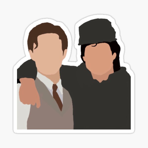 "Damon and Stefan " Sticker by S0ph1eLou | Redbubble