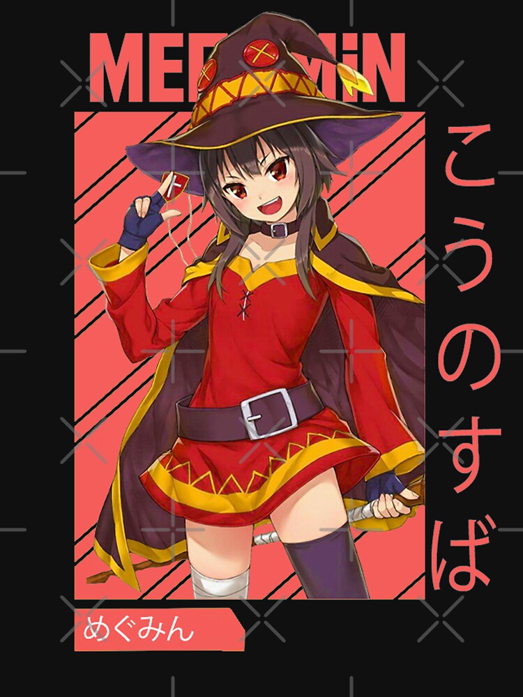 "konosuba Megumin shirt" T-shirt for Sale by Shinu | Redbubble ...