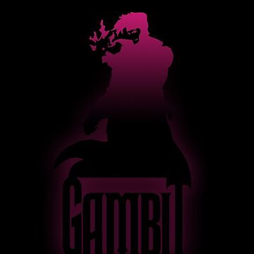 "Gambit" Sticker for Sale by rarevalo92 | Redbubble