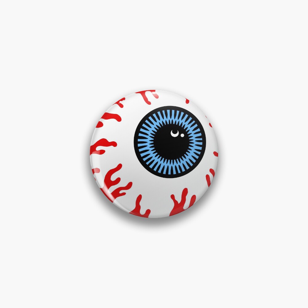 "Eyeball" Pin for Sale by KH-Designs | Redbubble