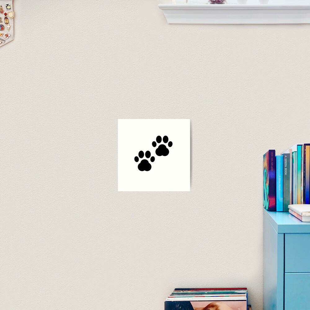 "Panda footprints" Poster by Leader Designer | Redbubble