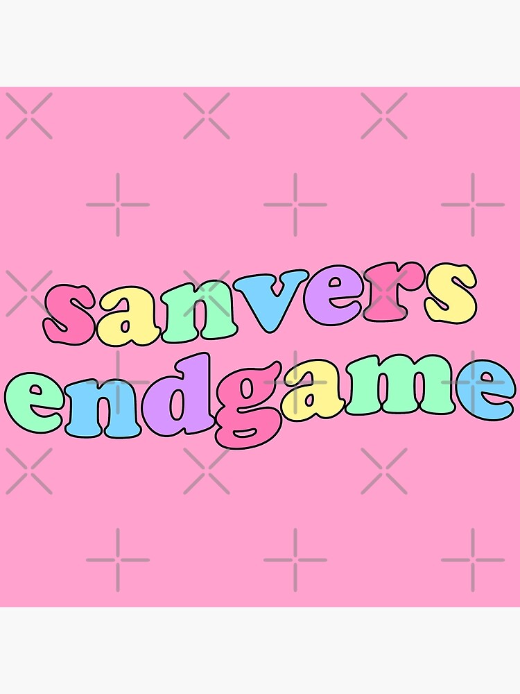 "Sanvers Endgame!" Poster for Sale by brenda-lee | Redbubble