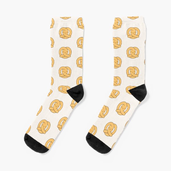 "Happy Pretzel" Socks for Sale by kimvervuurt | Redbubble