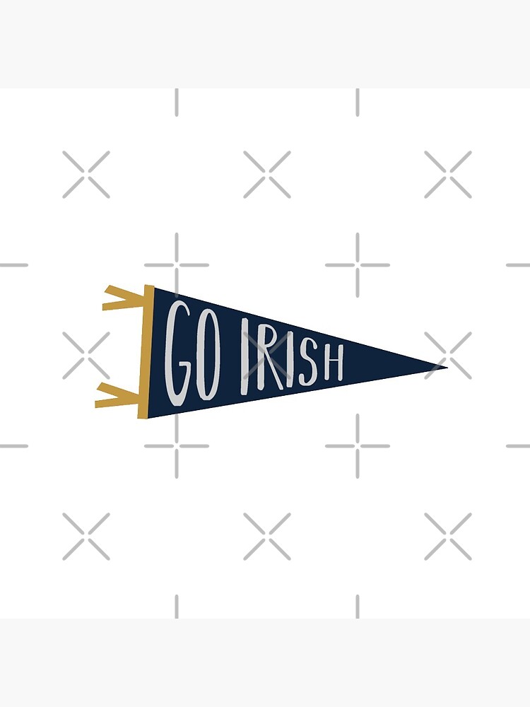 "Go Irish Pennant" Pin for Sale by lmorejon | Redbubble