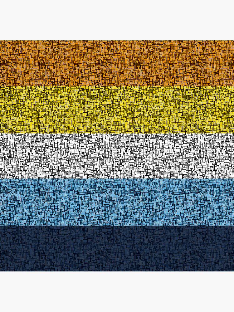 "Distressed Aroace Flag" Sticker for Sale by Aroaes | Redbubble