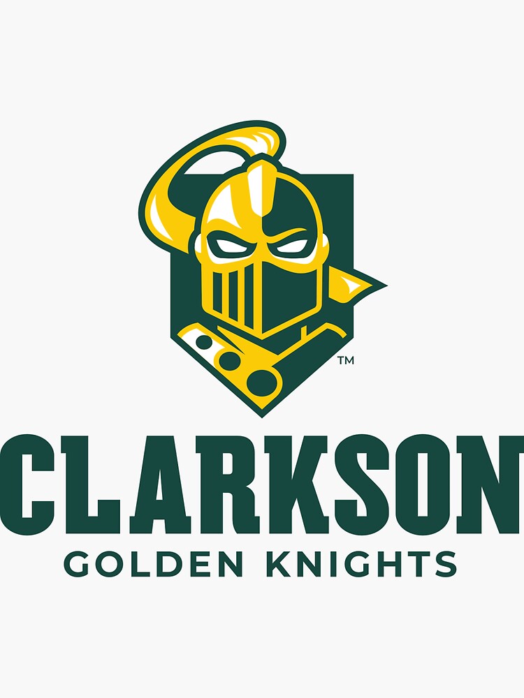 "Clarkson University" Sticker for Sale by caitsartbaby | Redbubble