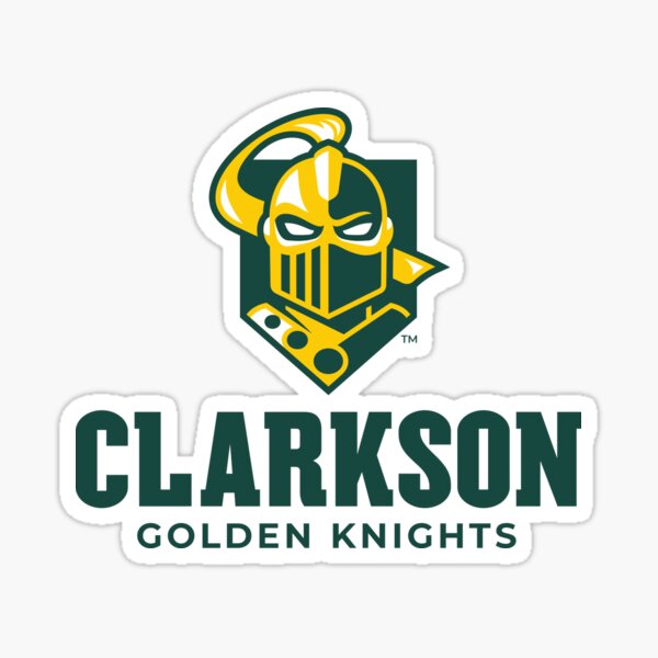 "Clarkson University" Sticker for Sale by caitsartbaby | Redbubble