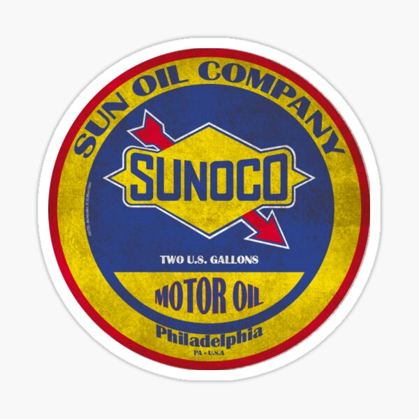 Oil Vintage Stickers | Redbubble