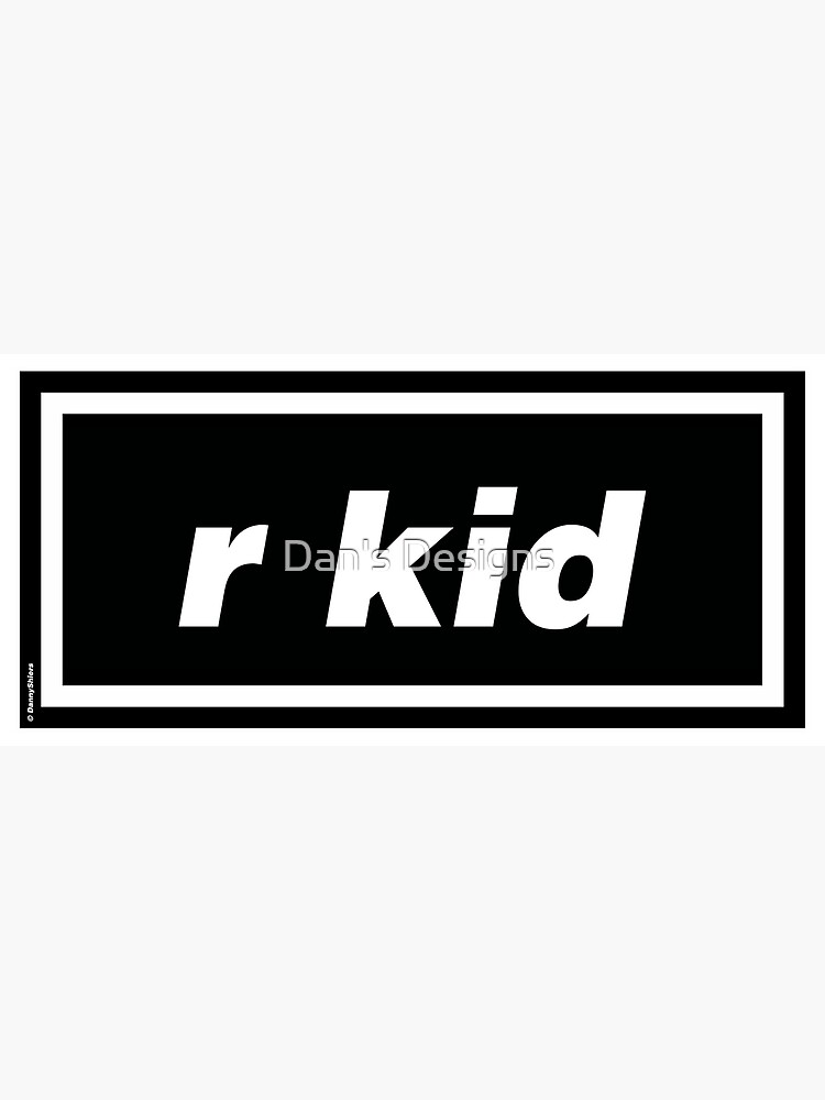 "R Kid - Oasis Gallagher 90s Band Manchester RKid Artwork" Poster for ...