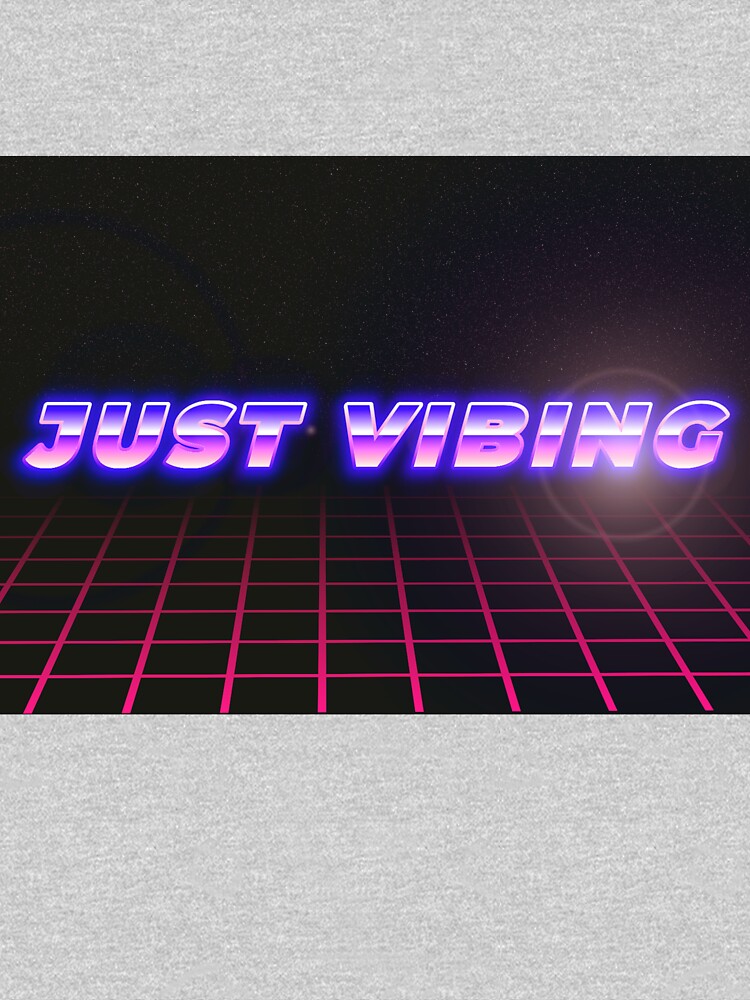 "just vibing" T-shirt for Sale by luvelybeans | Redbubble | just vibing ...