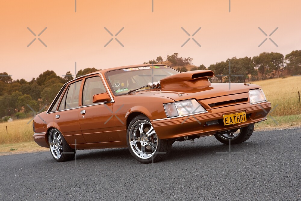 "Gold Holden VK Commodore" by John Jovic | Redbubble