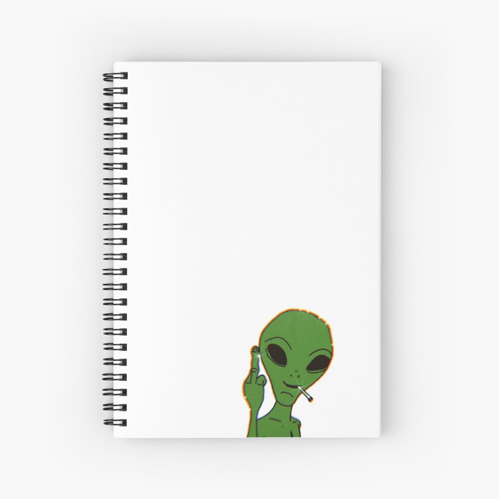 "Alien middle finger " Sticker for Sale by rabeecia | Redbubble