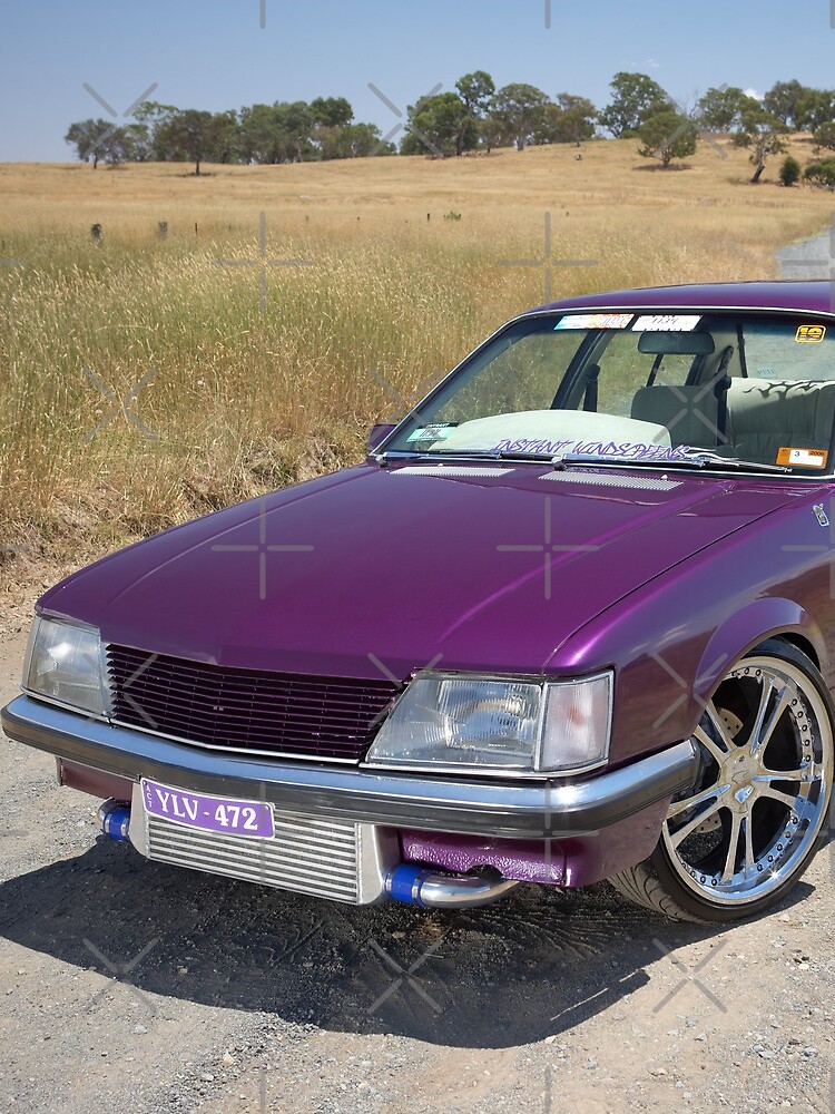 "Purple Holden VH Commodore" Drawstring Bag for Sale by jjphoto | Redbubble