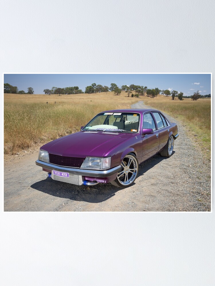 "Purple Holden VH Commodore" Poster by jjphoto | Redbubble