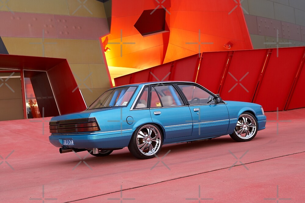 "Blue Holden VK Commodore" by John Jovic | Redbubble