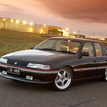 "Black Holden VN SS Commodore" Poster for Sale by John Jovic | Redbubble