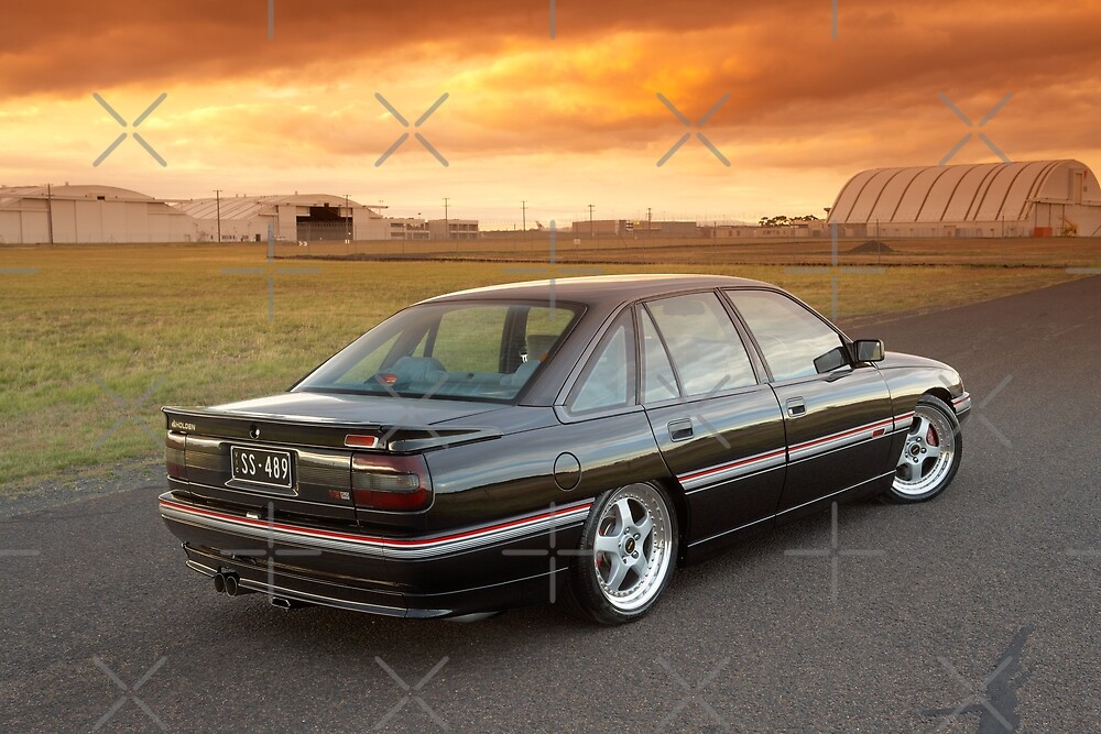 "Black Holden VN SS Commodore" by John Jovic | Redbubble