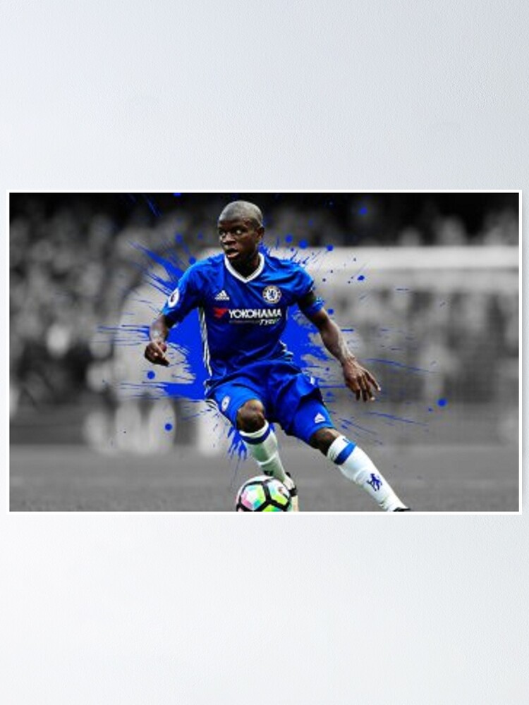 Art & Collectibles Prints N'golo Kante Chelsea FC Football Poster etna ...