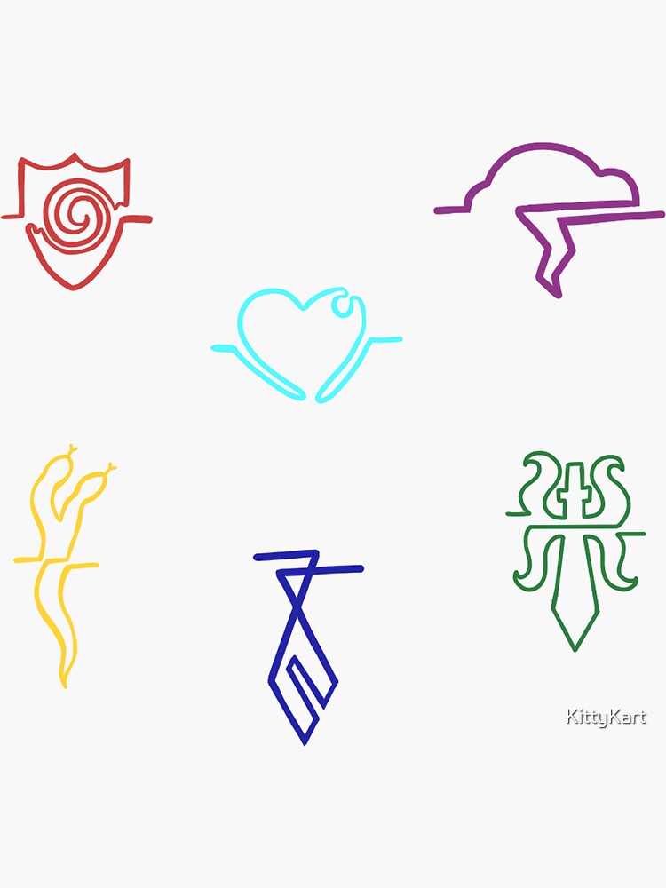 "Sanders Sides Emblems Pack" Sticker for Sale by KittyKart | Redbubble