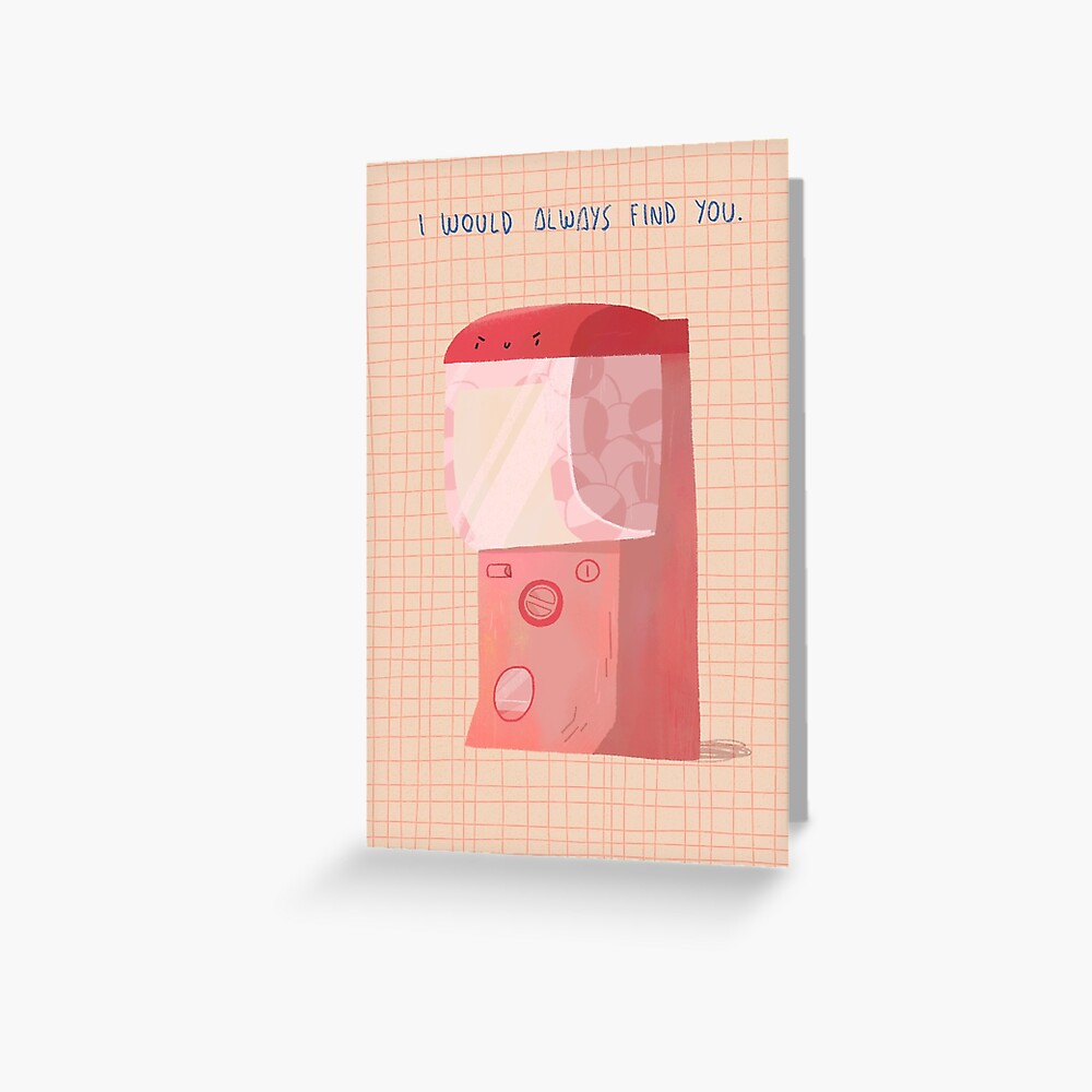 "Gacha gacha you" Greeting Card by tinatamay | Redbubble