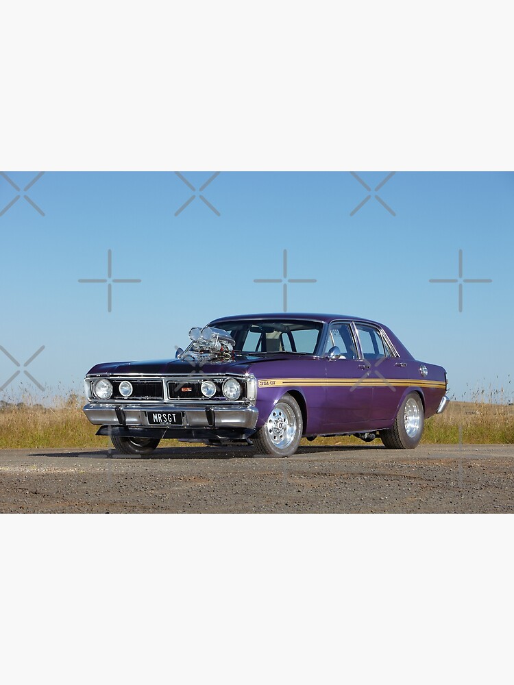 "Supercharged 1970 Wild Violet Ford Falcon XY" Photographic Print for ...
