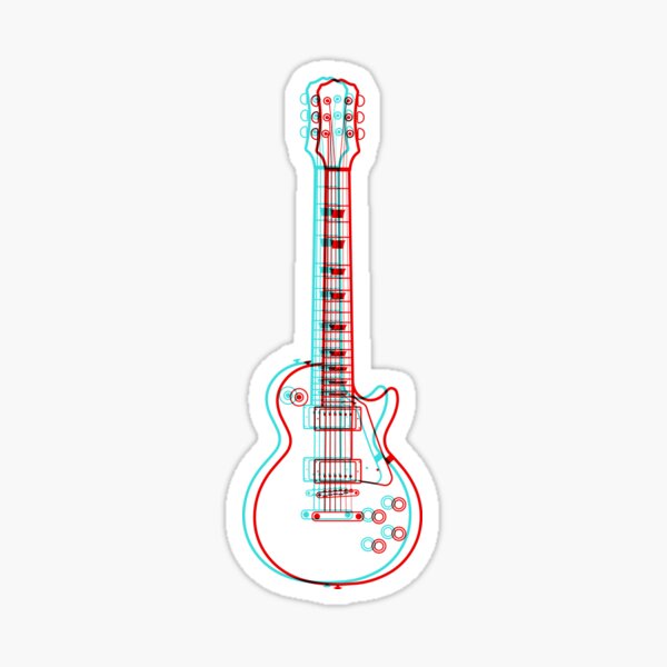 Les Paul Stickers | Redbubble
