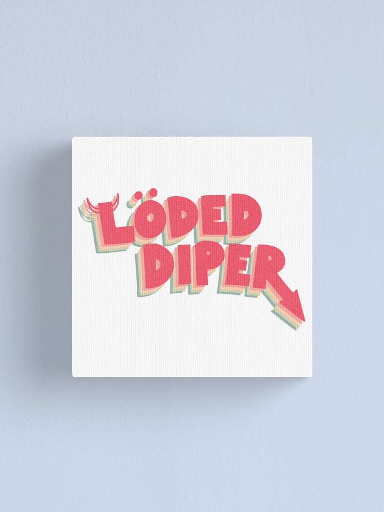 "Loded Diper - Diary of a Wimpy Kid - Roderick" Canvas Print by ...