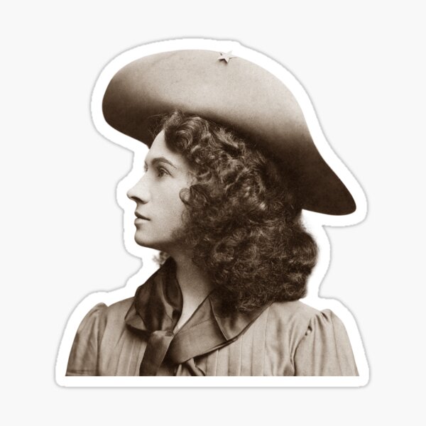 "Annie Oakley - Little Sure Shot" Sticker by warishellstore | Redbubble