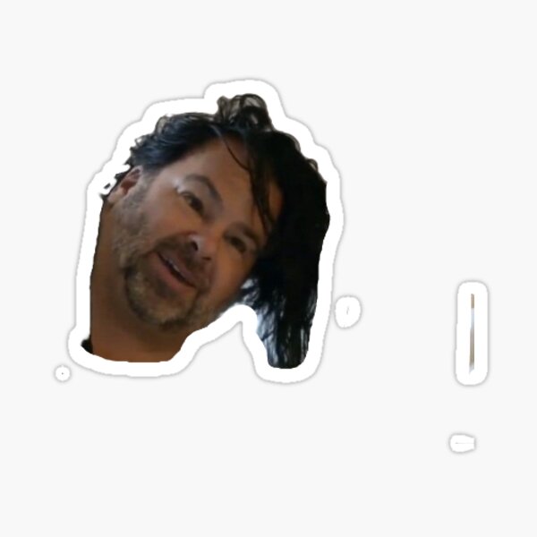 "No neck Ed" Sticker for Sale by morganmaterni | Redbubble