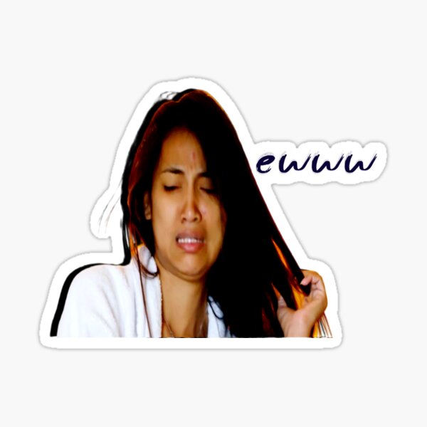 "Ewww Stickers " Sticker by Ahshell | Redbubble