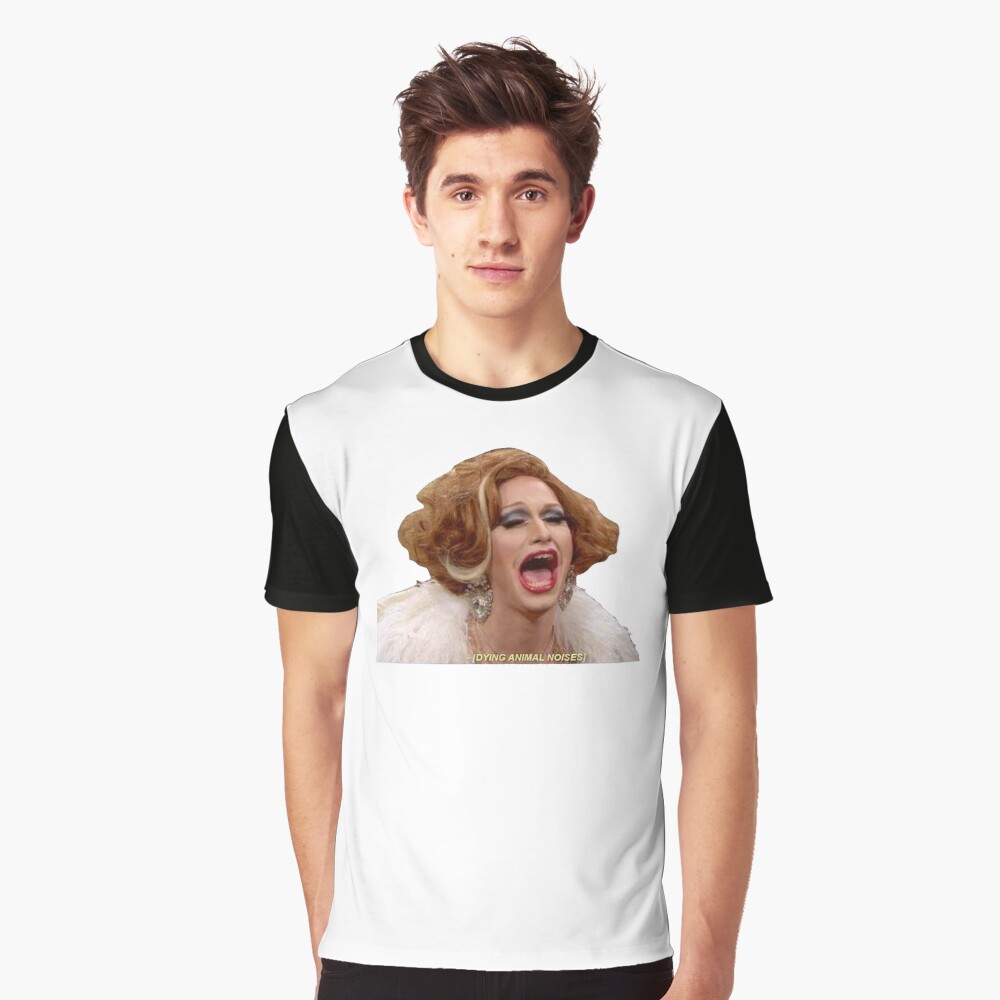 "Jinkx Monsoon screaming" Sticker by FaCurls | Redbubble