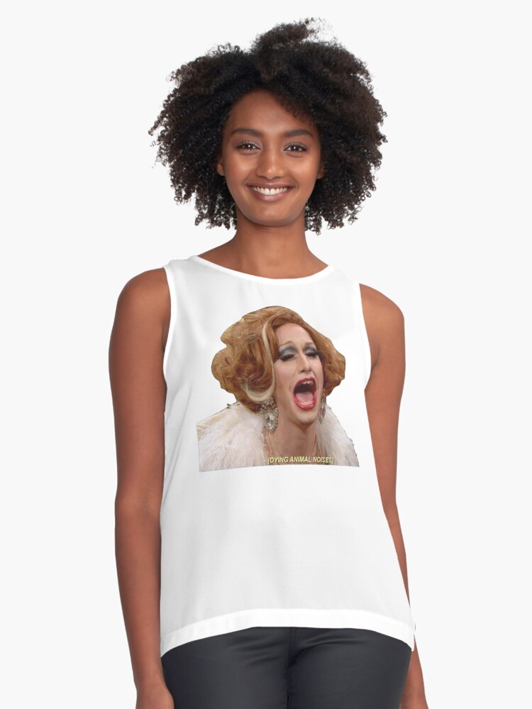 "Jinkx Monsoon screaming" Sticker by FaCurls | Redbubble
