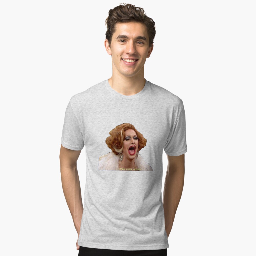 "Jinkx Monsoon screaming" Sticker by FaCurls | Redbubble