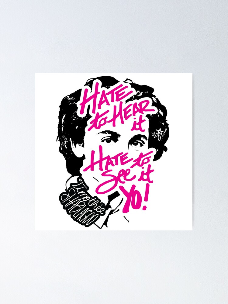 "Timothee Shablagoo Hate to Hear It Hate To See It Tiktok Meme Sticker ...