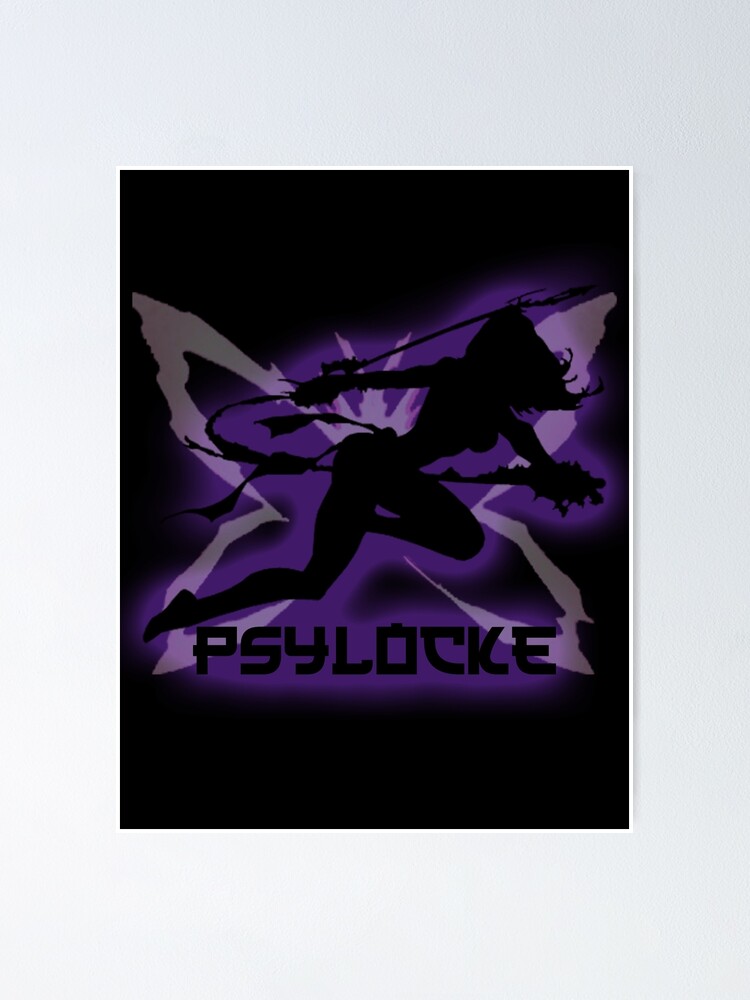 "Psylocke" Poster by rarevalo92 | Redbubble