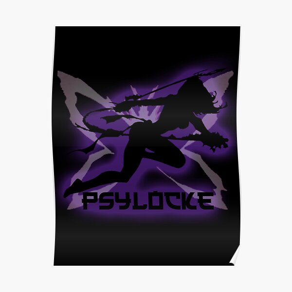 "Psylocke" Poster by rarevalo92 | Redbubble