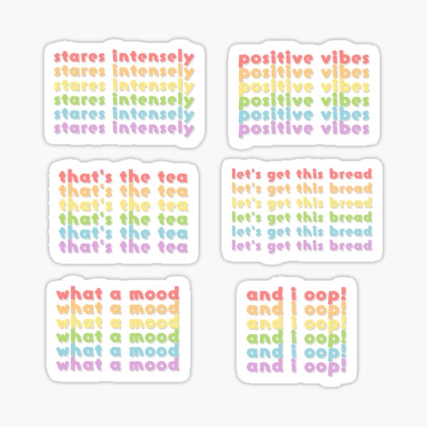 "VSCO sticker pack" Sticker by aesthilo | Redbubble