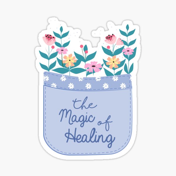 "Magic of healing" Sticker by mindybubble | Redbubble