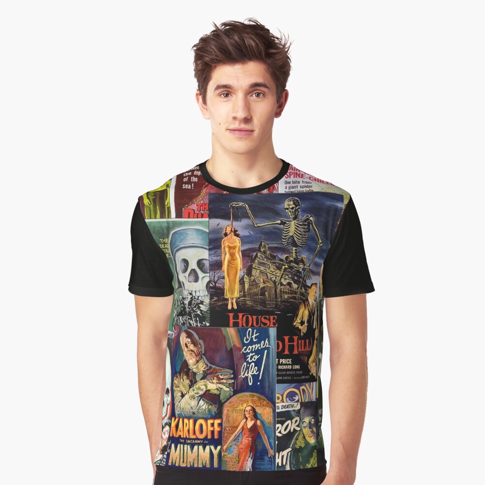 "Monster Movies" T-shirt for Sale by Jenn84x | Redbubble | monster ...