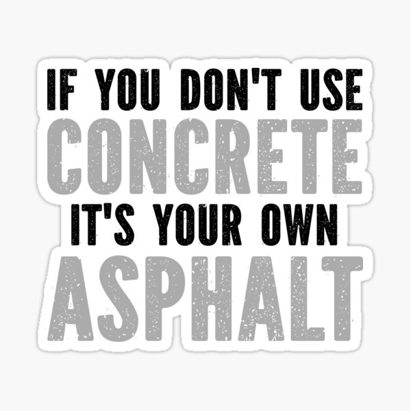 Asphalt Stickers | Redbubble