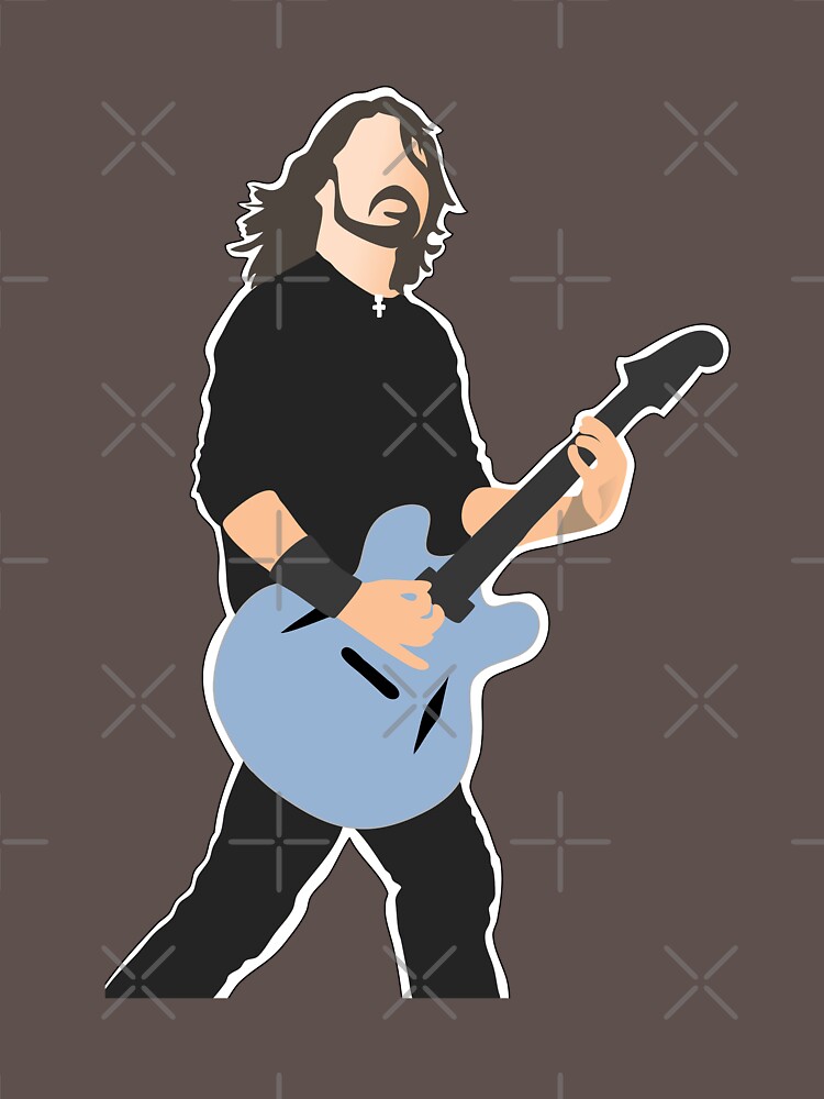"Dave Grohl " T-shirt for Sale by Random-Tees | Redbubble | foofighters ...