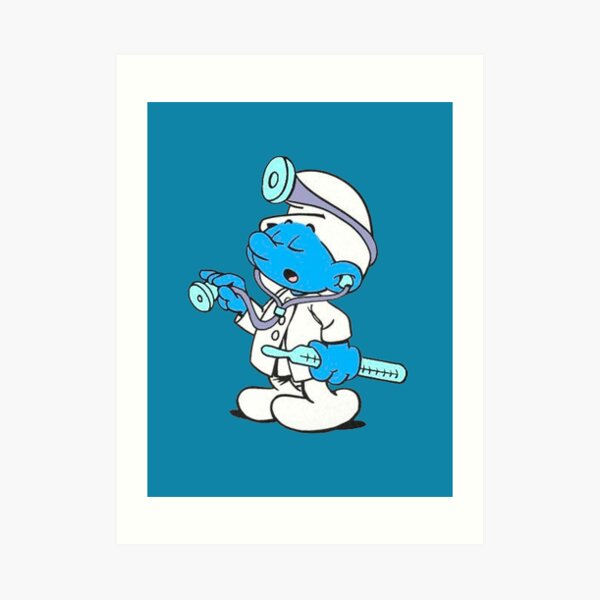 Smurf Art Prints | Redbubble