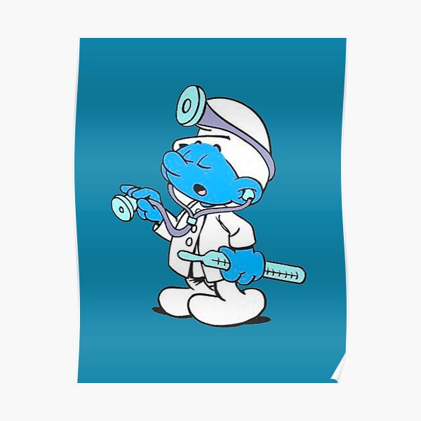 Smurf Posters | Redbubble