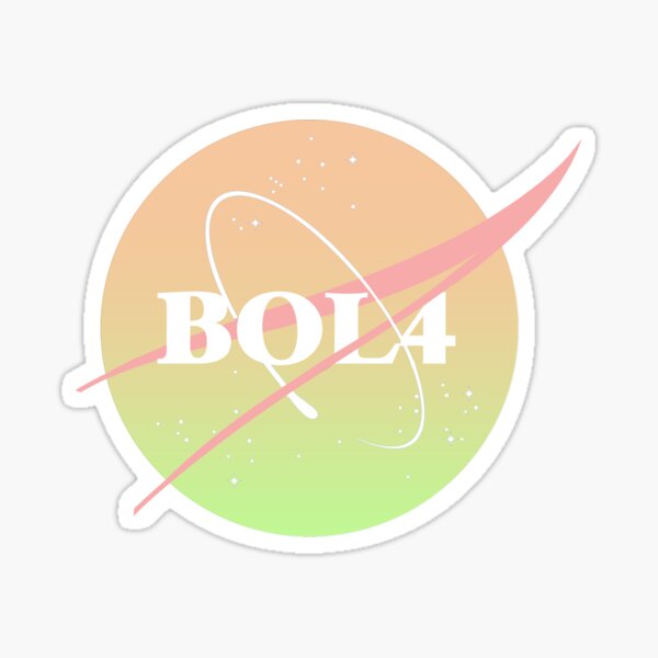 "BOL4 (NASA)" Sticker by lovely-day | Redbubble