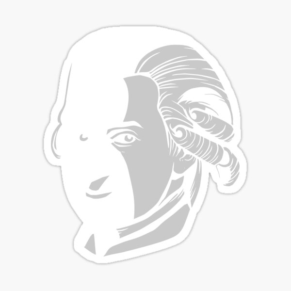 "Mozart, composer" Sticker by DerSenat | Redbubble