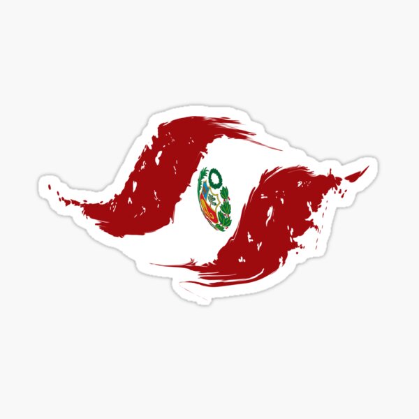 "Peru Flag" Sticker by DsDesigns | Redbubble
