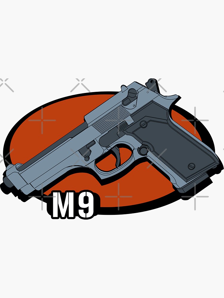 "M9 Illustration" Sticker by TheDesignstuff | Redbubble